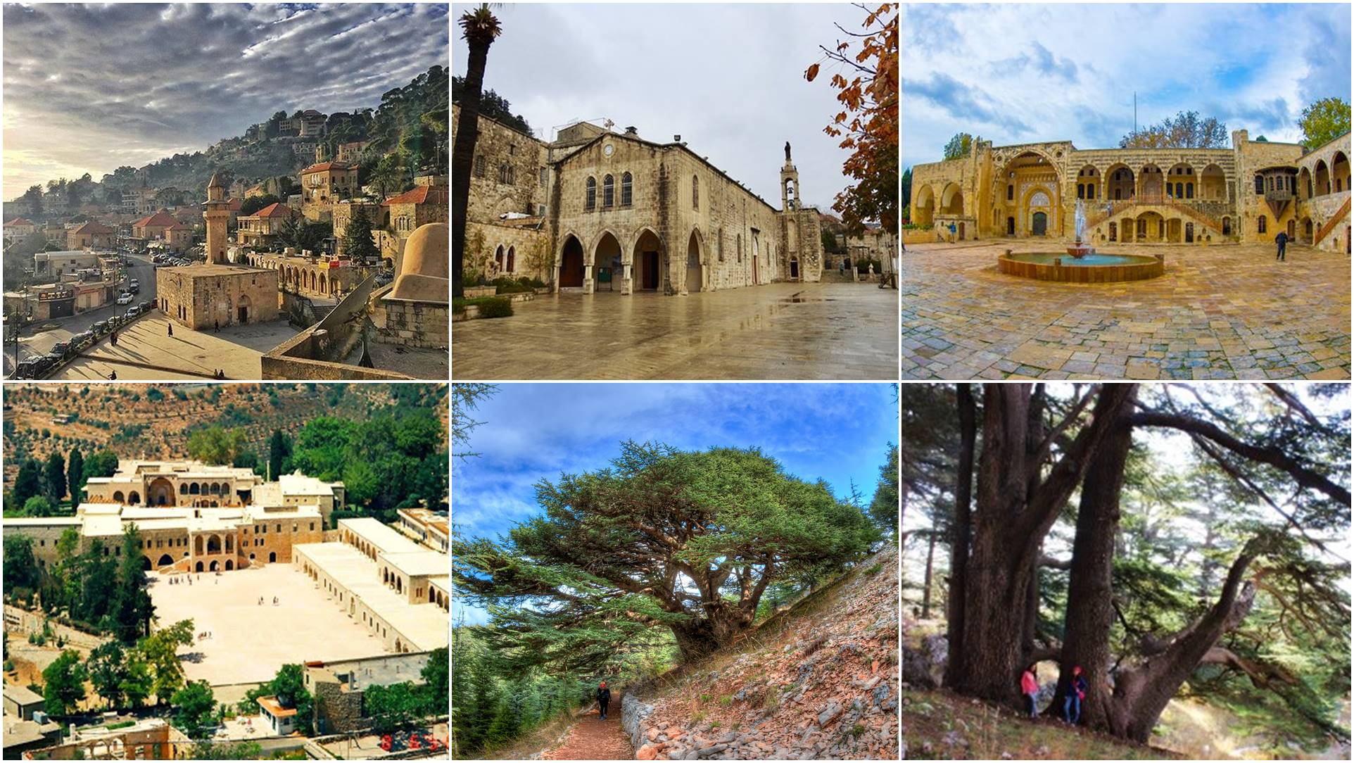 Deir el Qamar - Beiteddine Palace - Chouf Cedars Forest Tour