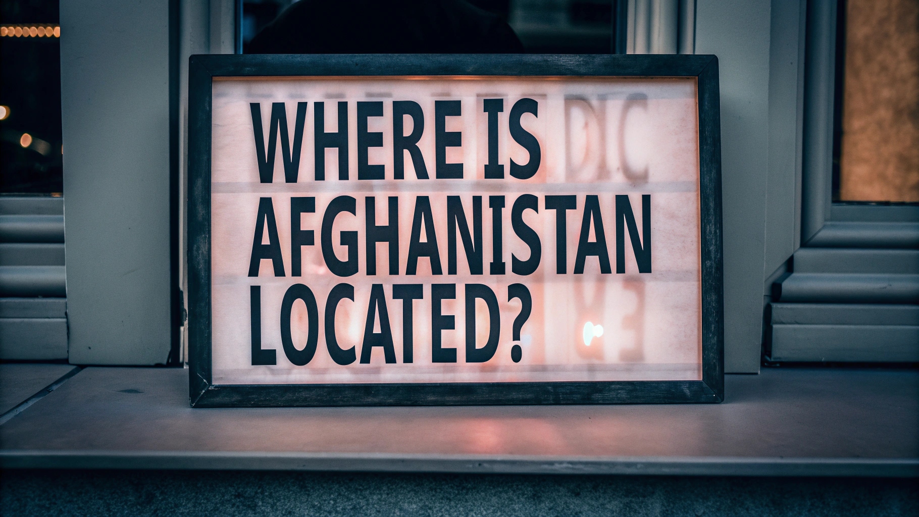 Where Afghanistan Is Located – A Complete Geographical Guide
